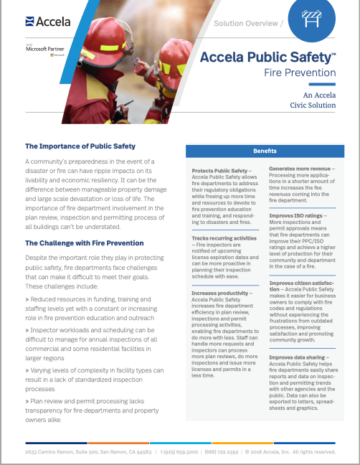 Solution Overviews - Accela Government Software