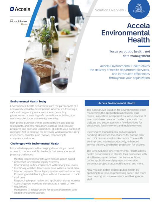 Government Cloud-based Solutions - Accela