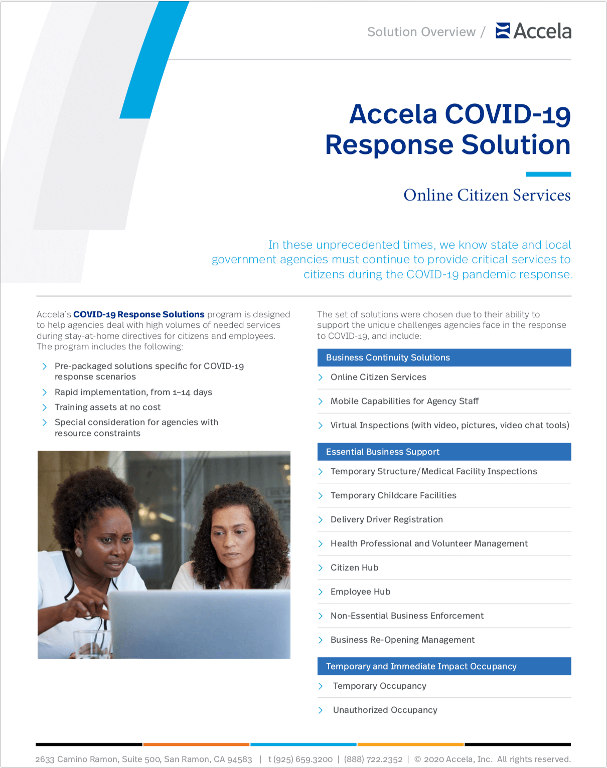 Solution Overviews - Accela Government Software