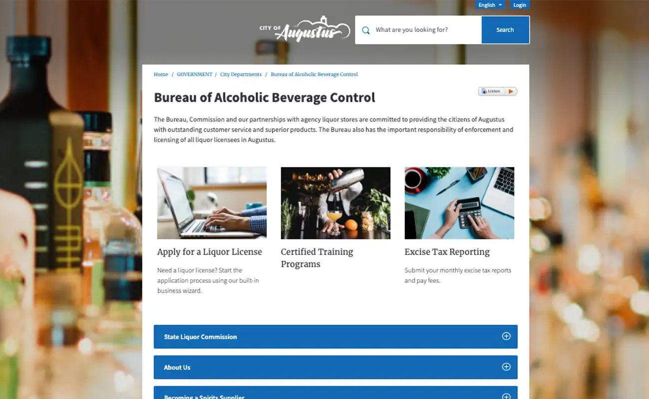 Alcoholic Beverage Control - Accela