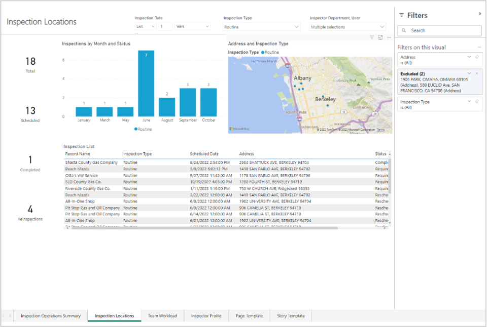 Environmental Health for CUPA - Accela Government Software